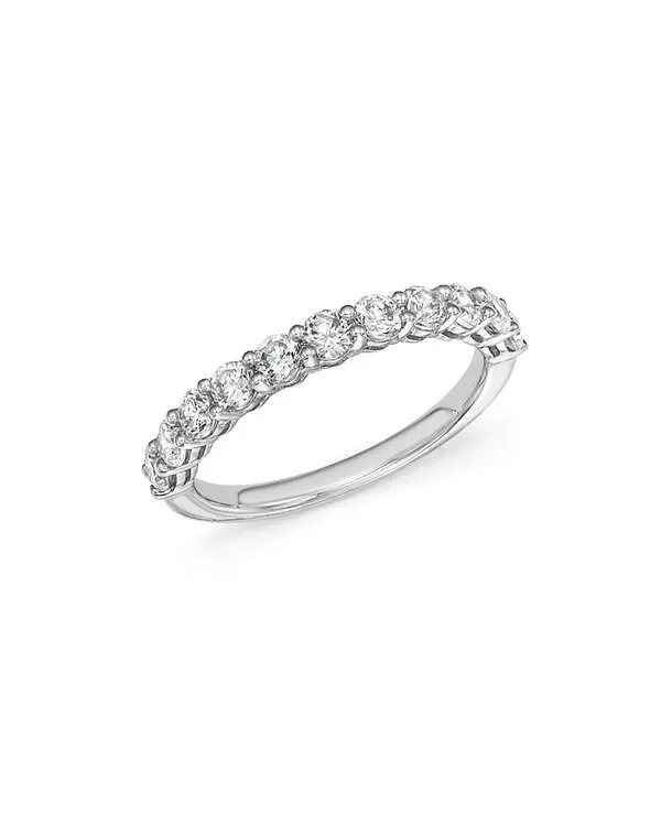Bloomingdale'S Diamond Band In 14k Gold 1.0 Tcw - White