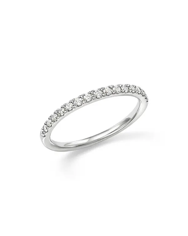 Bloomingdale'S Diamond Stack Ring .25 Tcw - White
