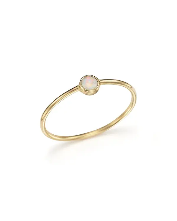Zoe Chicco 14k Opal Ring - Gold