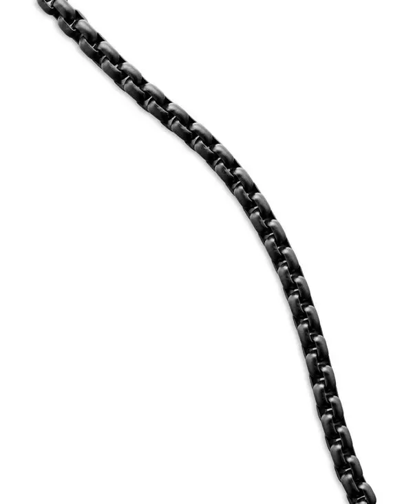 David Yurman Box Chain Necklace - Black
