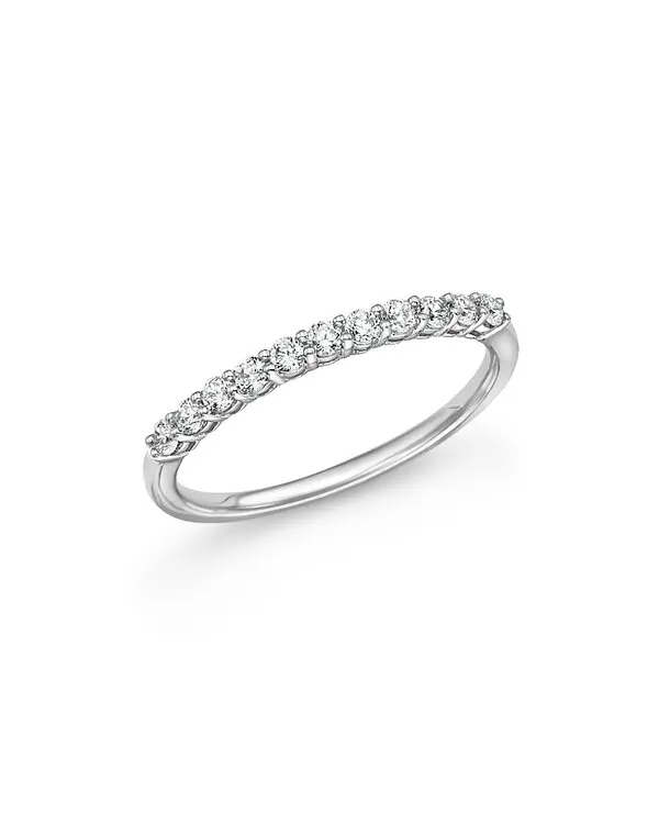 Bloomingdale'S Diamond Band In 14k Gold - White
