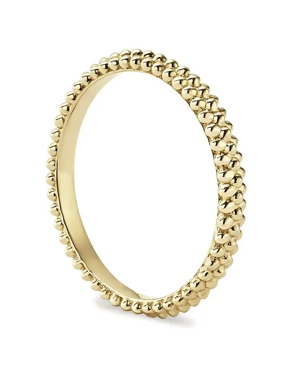Lagos Caviar Collection 18k Stacking Ring - Gold