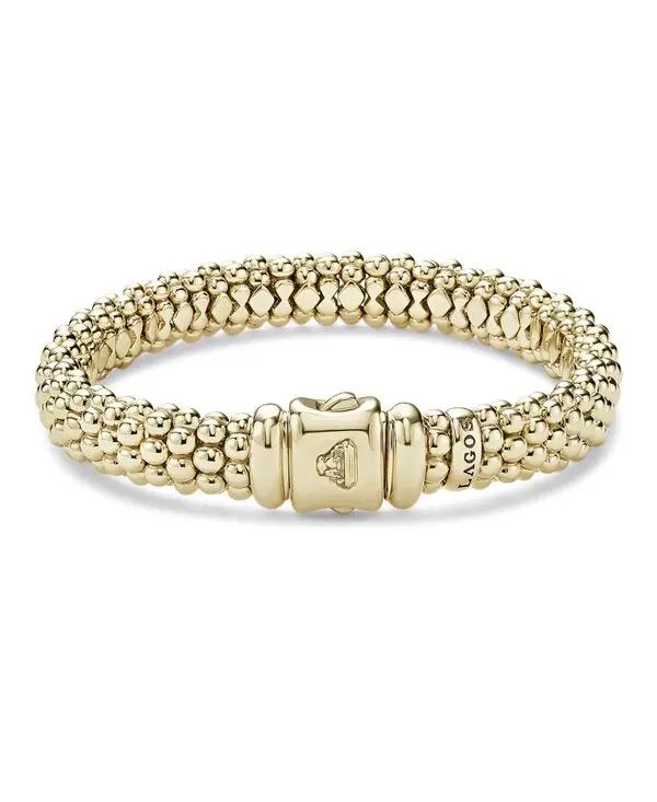 Lagos Caviar Collection 18k Beaded Bracelet