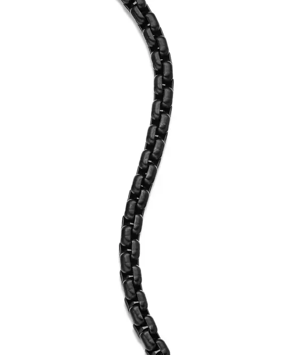 David Yurman Box Chain Bracelet - Black