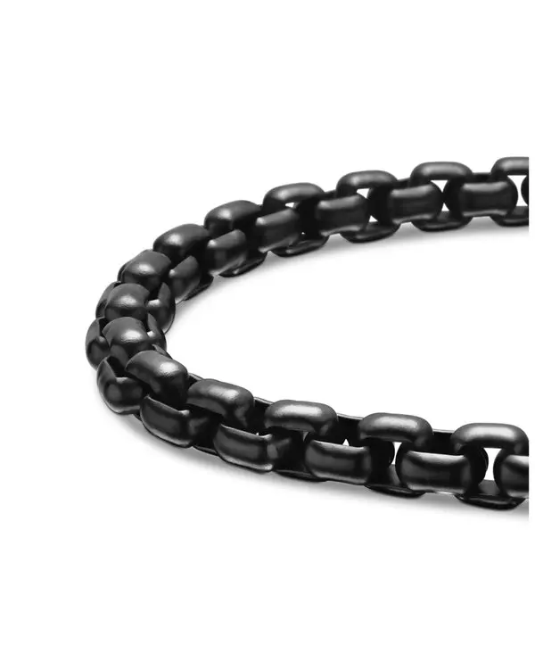 David Yurman Box Chain Bracelet - Black