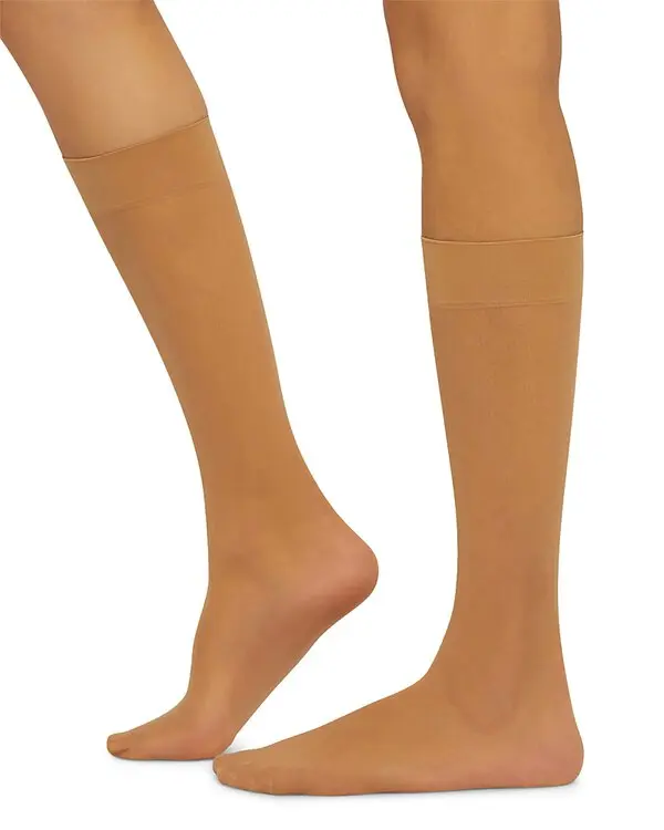 Wolford Individual Knee Highs - Gobi