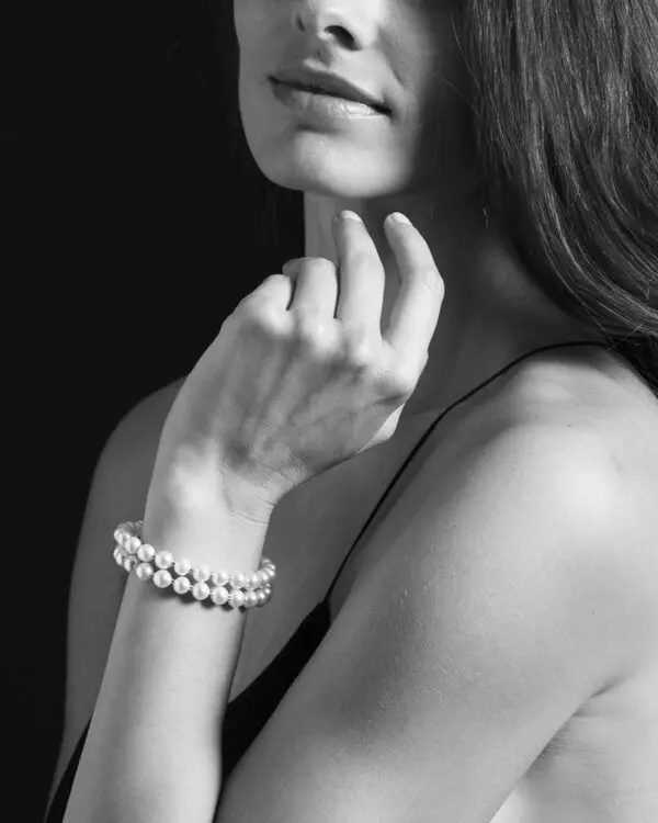 Lagos Sterling Silver Luna Cultured Pearl Bracelet