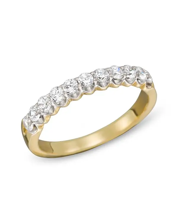 Bloomingdale'S Diamond Band Ring .50 Tcw - White/gold