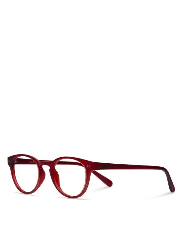 LOOK OPTIC Abbey Round Blue Light Glasses 47mm