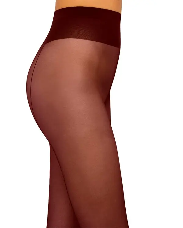 Wolford Individual 10 Back Seam Tights - Black