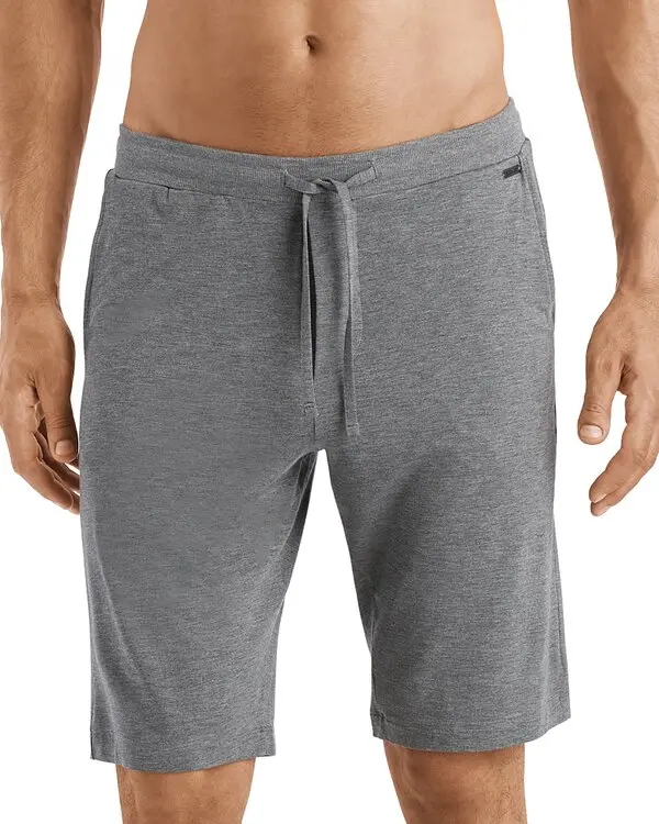 Hanro Casual Drawstring Shorts - Stone Melange