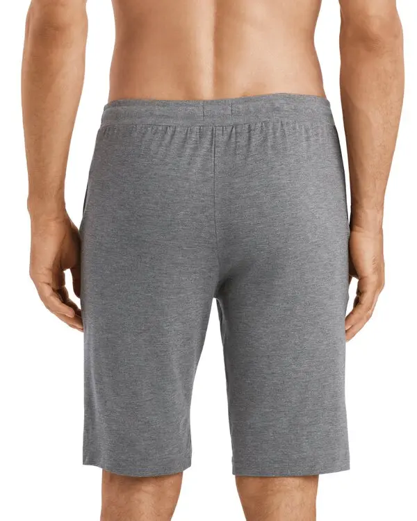 Hanro Casual Drawstring Shorts - Stone Melange