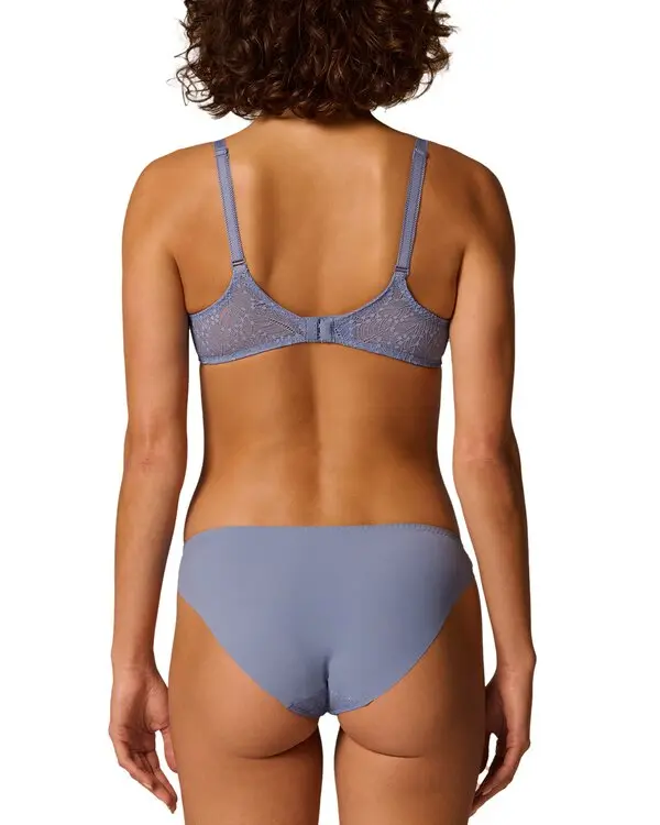 Simone Perele Comete Full Coverage Lace Bra - Chambray Blue