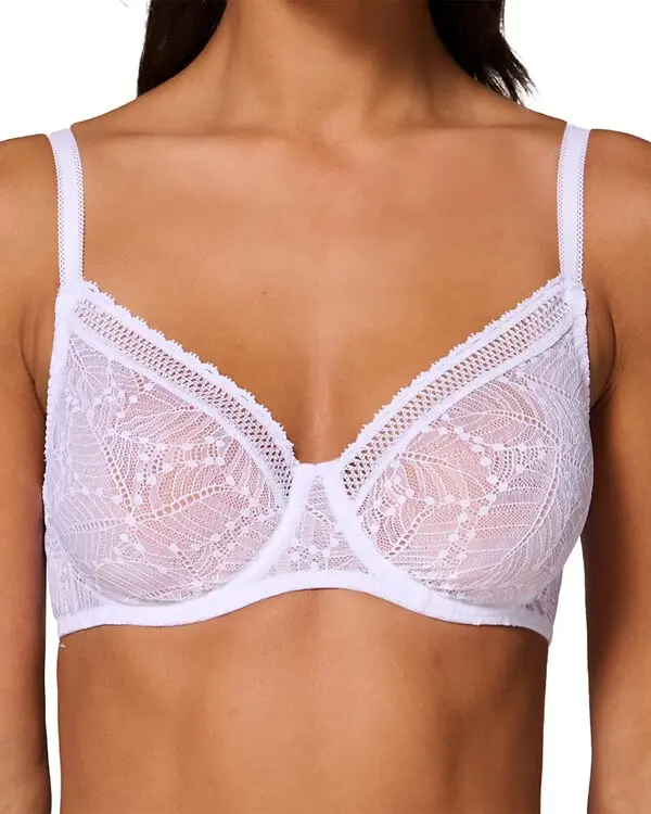 Simone Perele Comete Full Coverage Lace Bra - White