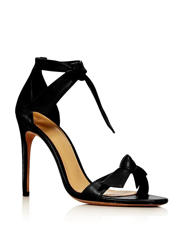 ALEXANDRE BIRMAN Clarita Stiletto Heel Sandals - Black