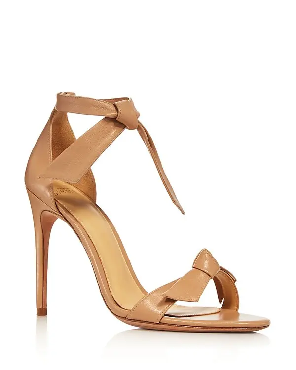 ALEXANDRE BIRMAN Clarita Stiletto Heel Sandals - Nude
