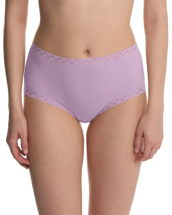 Natori Bliss Full Briefs - Violet Tulip