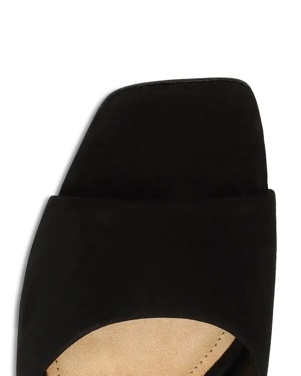 Schutz Dethalia Slip On High Heel Sandals - Black