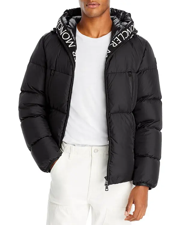 Moncler Montcla Padded Jacket Black Editorialist