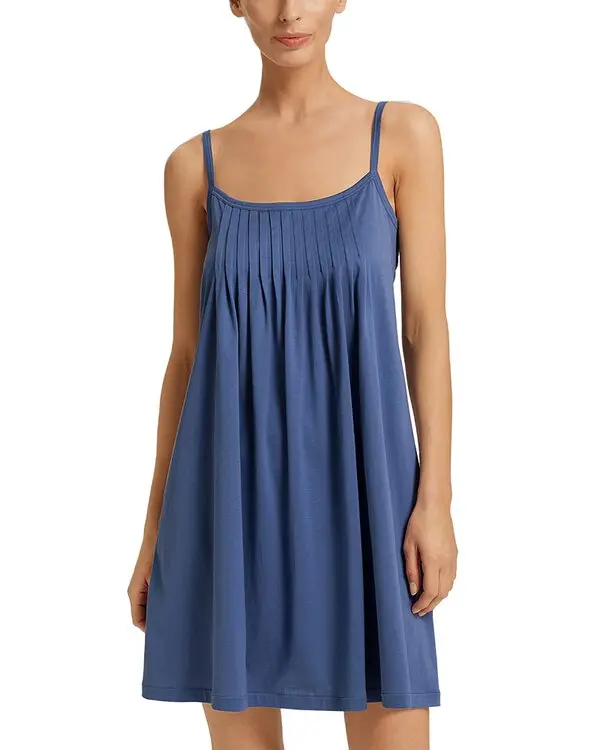 Hanro Juliet Babydoll - Slate Blue