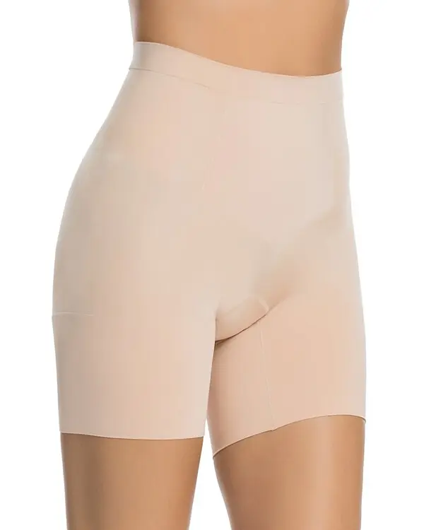 Spanx Oncore Mid-thigh Shorts - Soft Nude