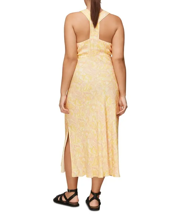 Whistles Safari Print Midi Dress