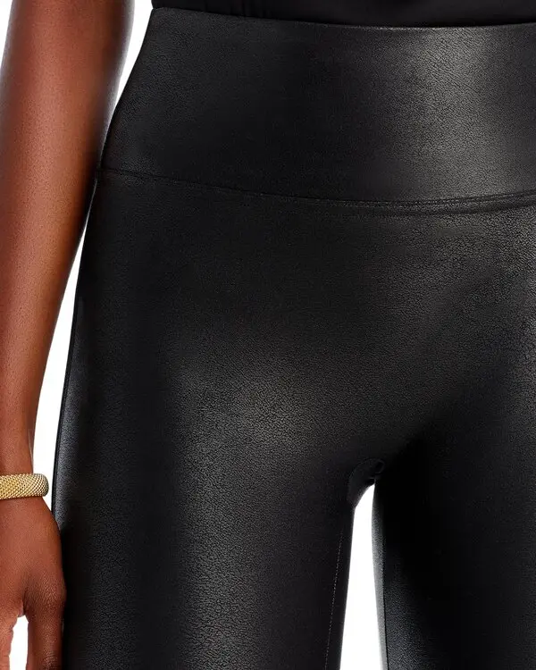 Spanx Shape Faux Leather Leggings