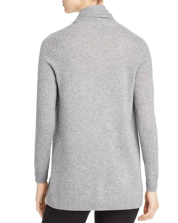 Bloomingdale'S Cashmere Open-front Cardigan - Medium Gray