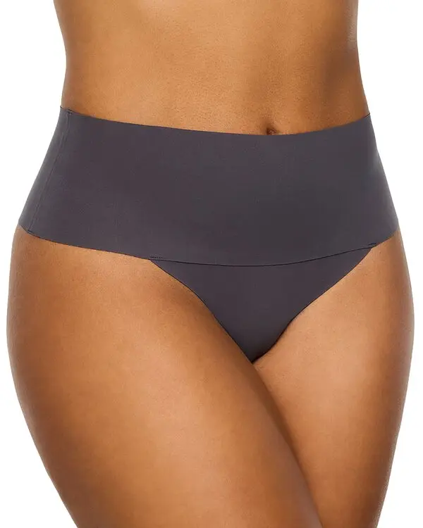 Spanx Undie-tectable Thong - Dark Slate
