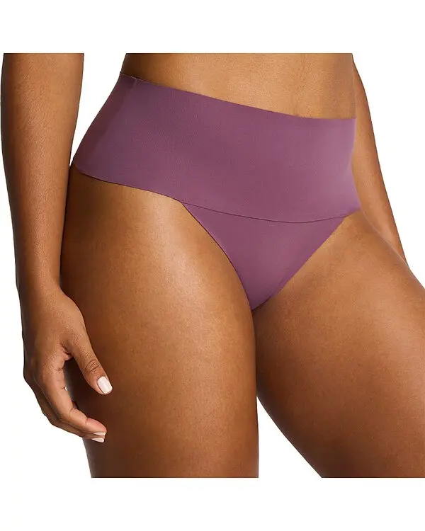 Spanx Undie-tectable Thong - Prune