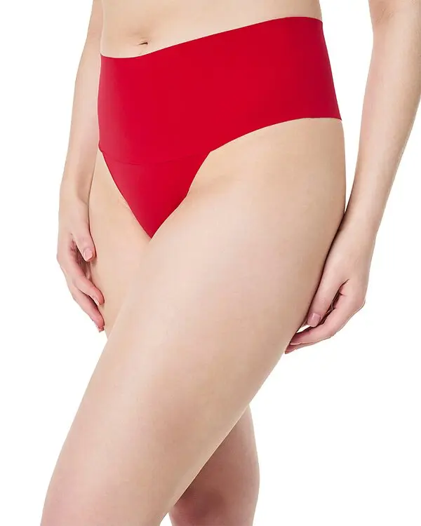 Spanx Undie-tectable Thong - Spanx Red