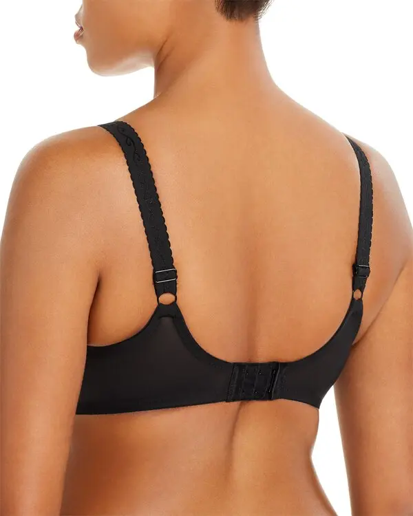 Wacoal Simple Shaping Full Coverage Underwire Minimizer Bra - Black