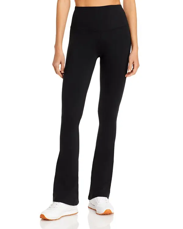 Splits59 Raquel High Waist Flare Pants - Black
