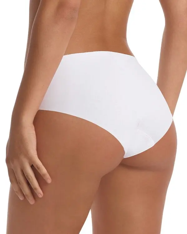 Commando Technical Cotton-blend Bikini Bottom - White