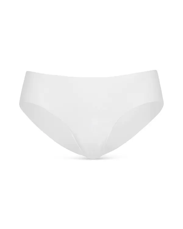 Commando Technical Cotton-blend Bikini Bottom - White