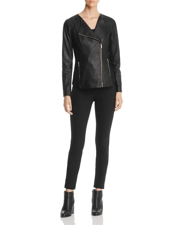 Lafayette 148 New York Acclaimed Stretch Mercer Pants - Black