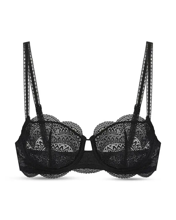 Simone Perele Karma Lace Demi Bra - Black
