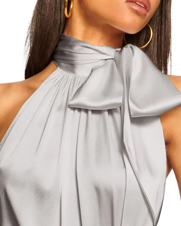 Ramy Brook Lori Silk-blend Draped Top