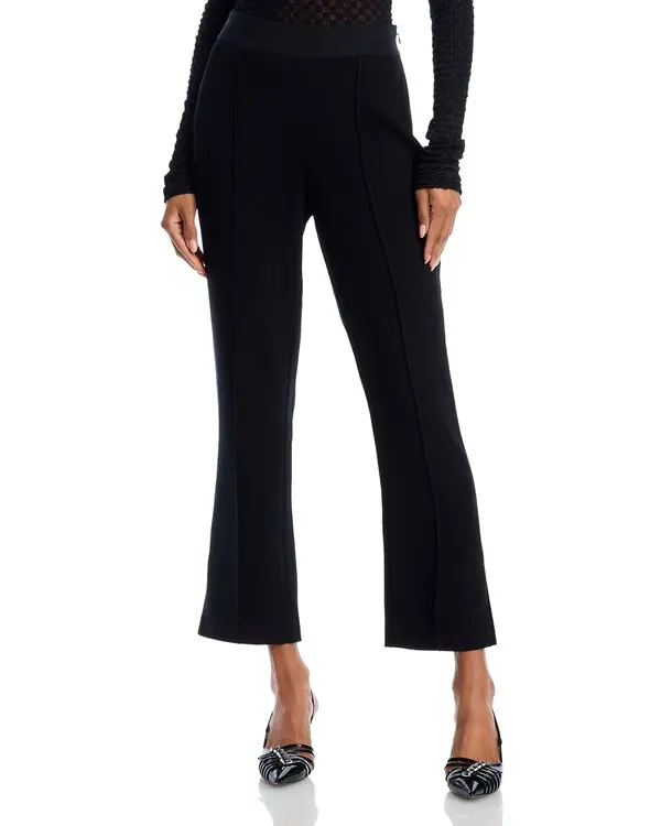 Cinq À Sept Atticus High-waisted Pants - Black