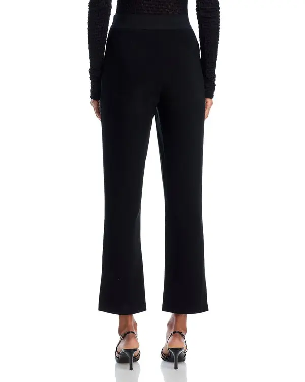 Cinq À Sept Atticus High-waisted Pants - Black