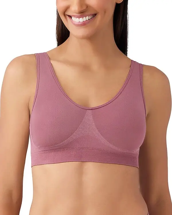 Wacoal B. Smooth Wireless Padded Bralette - Rose Brown