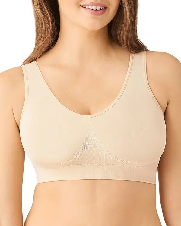 Wacoal B. Smooth Wireless Padded Bralette - Sand