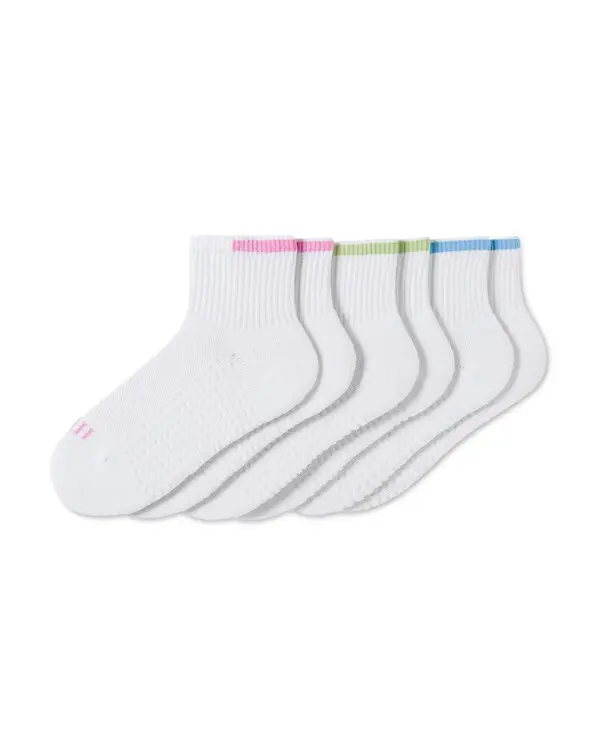 Hue Air Cush Mini Crew Socks, Set Of 3 - Tipped Pack