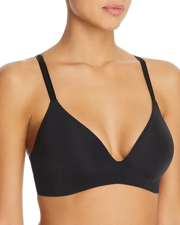 Le Mystère Second Skin Wireless Bra - Black