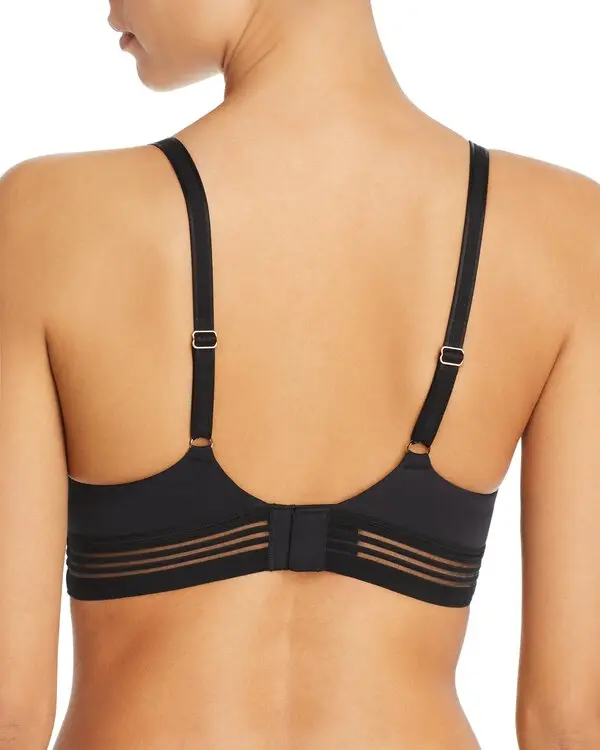 Le Mystère Second Skin Wireless Bra - Black