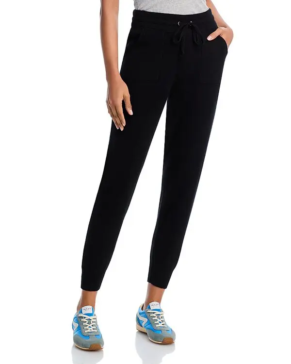 Bloomingdale'S C Exclusive Cashmere Jogger Pants - Black