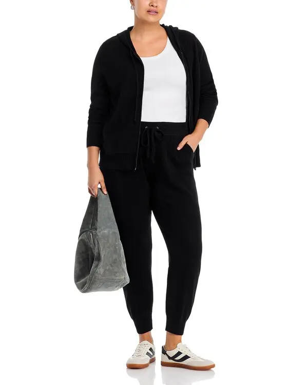Bloomingdale'S C Exclusive Cashmere Jogger Pants - Black
