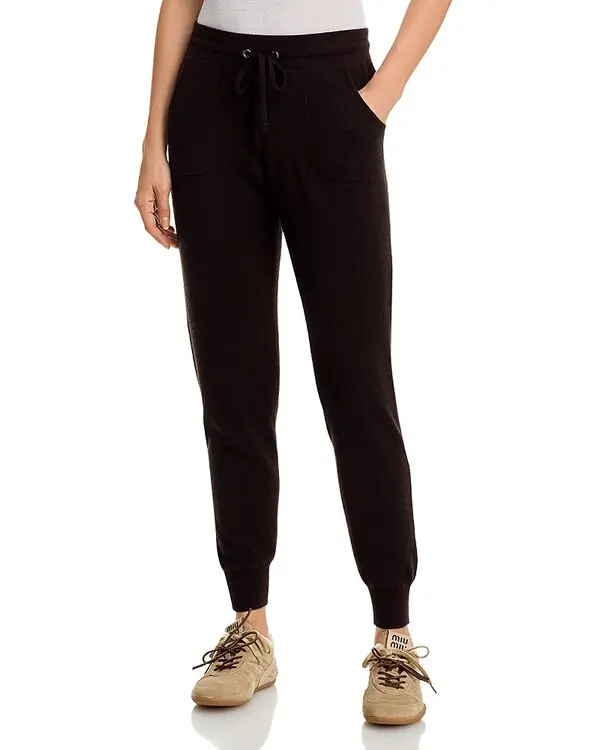 Bloomingdale'S C Exclusive Cashmere Jogger Pants - Dark Brown