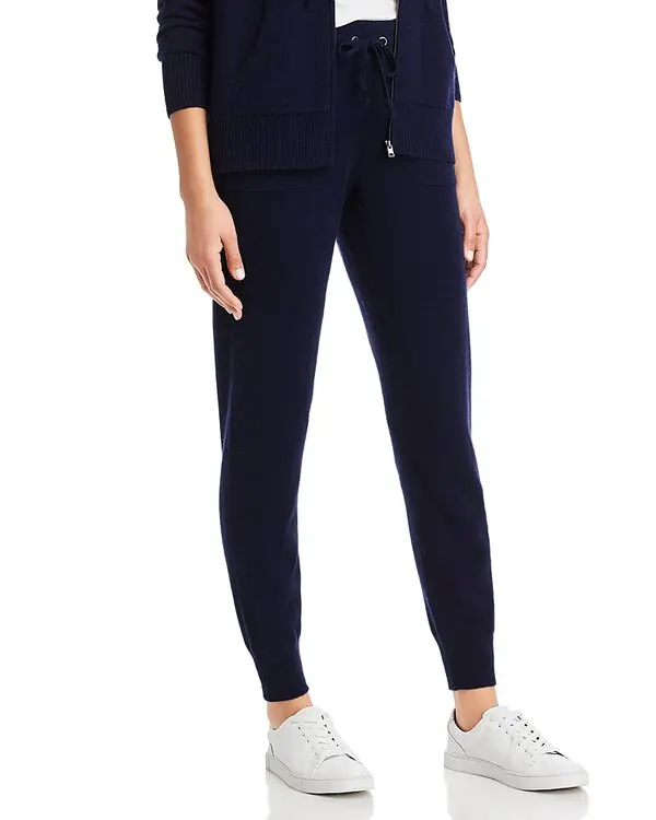 Bloomingdale'S C Exclusive Cashmere Jogger Pants - Navy