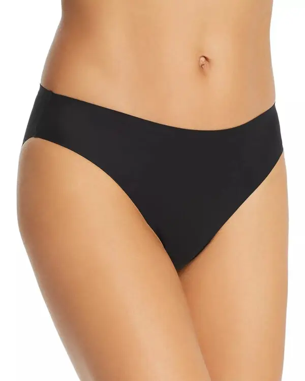 TC FINE INTIMATES Micro Hipsters, Set Of 3 - Deep Black/warm Beige